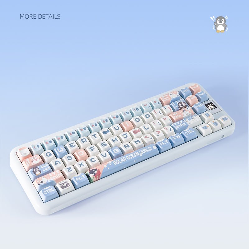 CoolKiller Polar Ocean World - PBT Keycaps