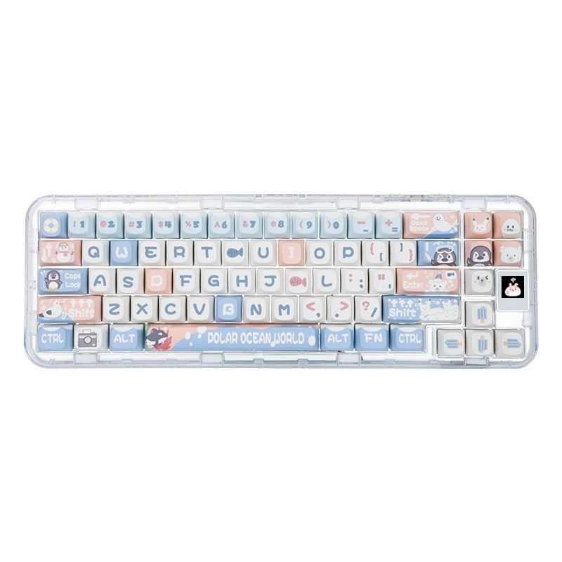 CoolKiller Polar Ocean World - PBT Keycaps