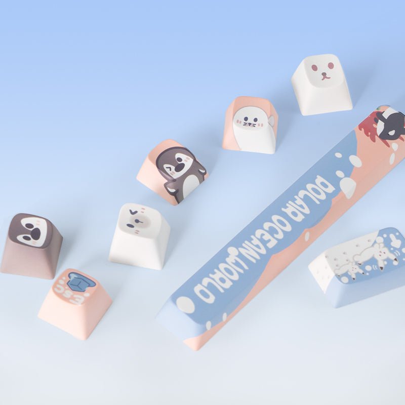 CoolKiller Polar Ocean World - PBT Keycaps